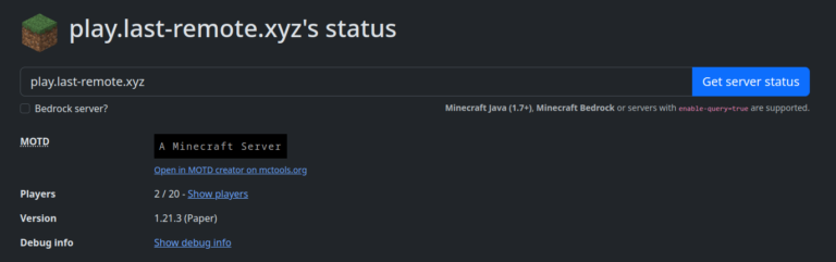 Minecraft 服务器隐藏端口 - Clarium Noctis